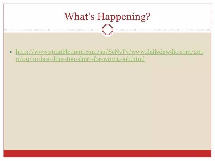 PPT - What’s Happening? PowerPoint Presentation, free download - ID:2443626