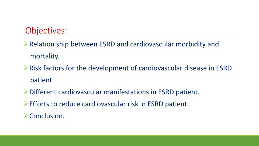 PPT - Cardiac Risk In ESRD Patient PowerPoint Presentation, free ...