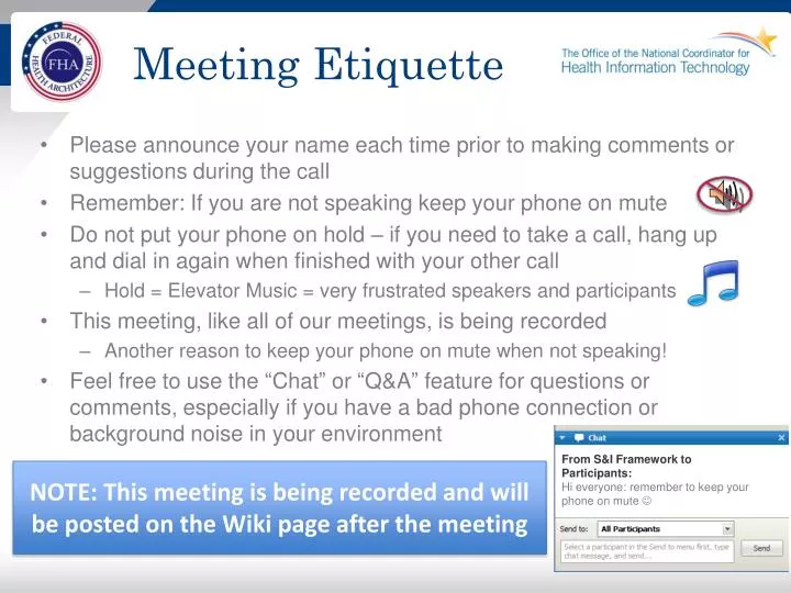 PPT - Meeting Etiquette PowerPoint Presentation, free download - ID:2445133