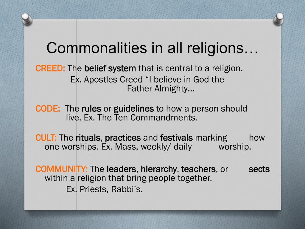 PPT - Grade 11 Theology World Religions HRE3M1 PowerPoint Presentation ...