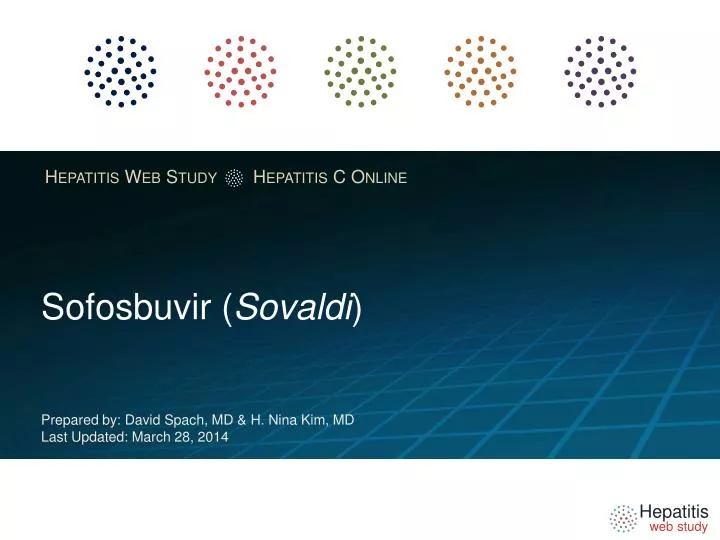PPT - Sofosbuvir ( Sovaldi ) PowerPoint Presentation, free download ...