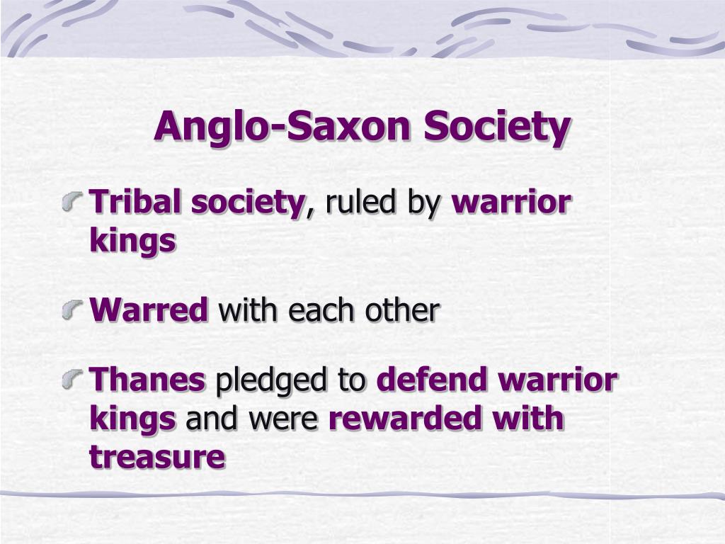 PPT - Anglo-Saxon Period 450-1066 A.D. PowerPoint Presentation, free ...