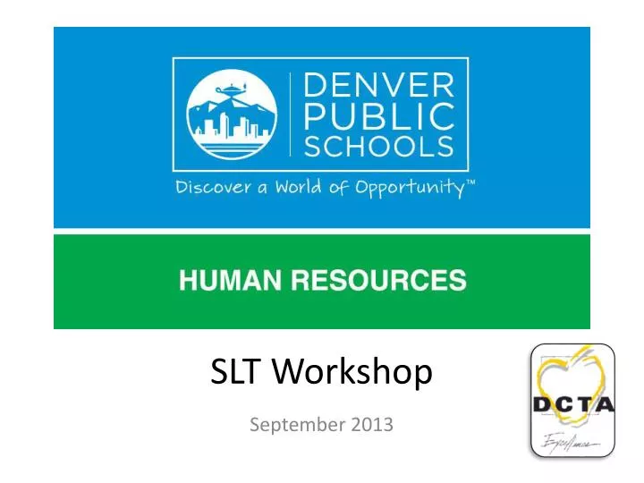 PPT - SLT Workshop PowerPoint Presentation, free download - ID:2445436