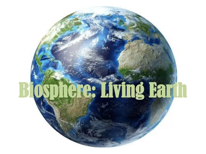 Biosphere Of Earth
