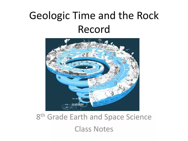 PPT - Geologic Time and the Rock Record PowerPoint Presentation, free ...