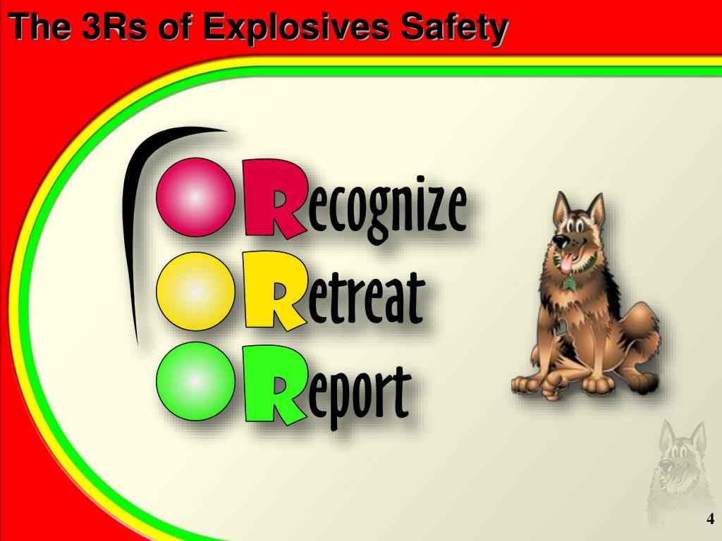 PPT - The 3Rs of Explosives Safety PowerPoint Presentation, free ...