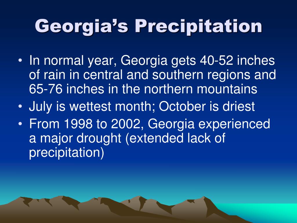 PPT - Georgia’s Climate PowerPoint Presentation, free download - ID:2447598