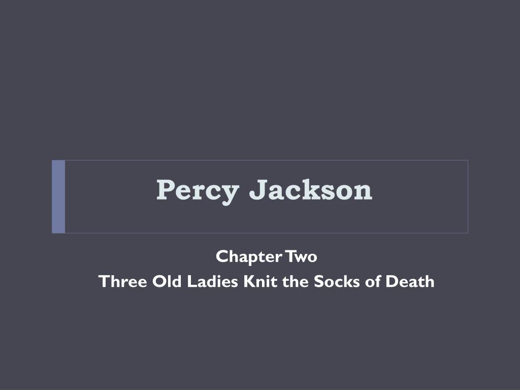 PPT - Percy Jackson & The Olympians: The Lightening Thief By Rick ...