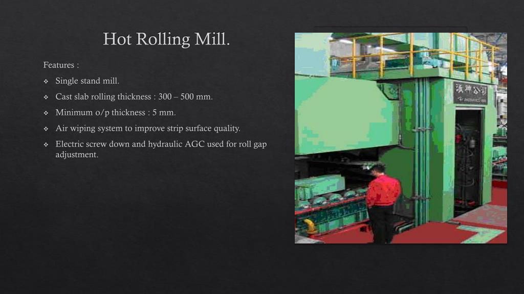 PPT - Caster, Cold Rolling Mill & Sheet Processing Equipment for ...