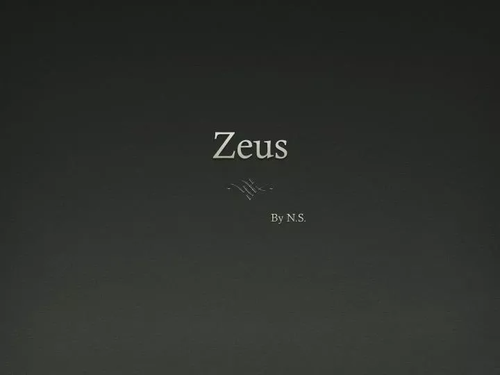 PPT - Zeus PowerPoint Presentation, free download - ID:2448291