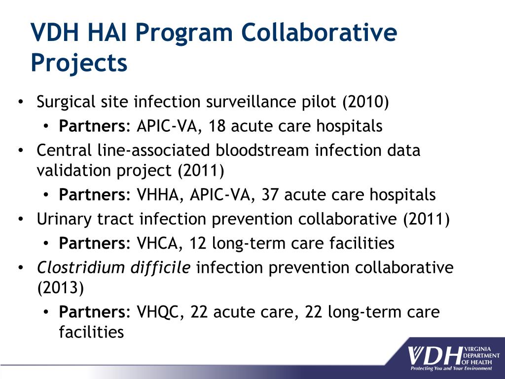 PPT - Partnering for Healthcare-Associated Infection Prevention ...