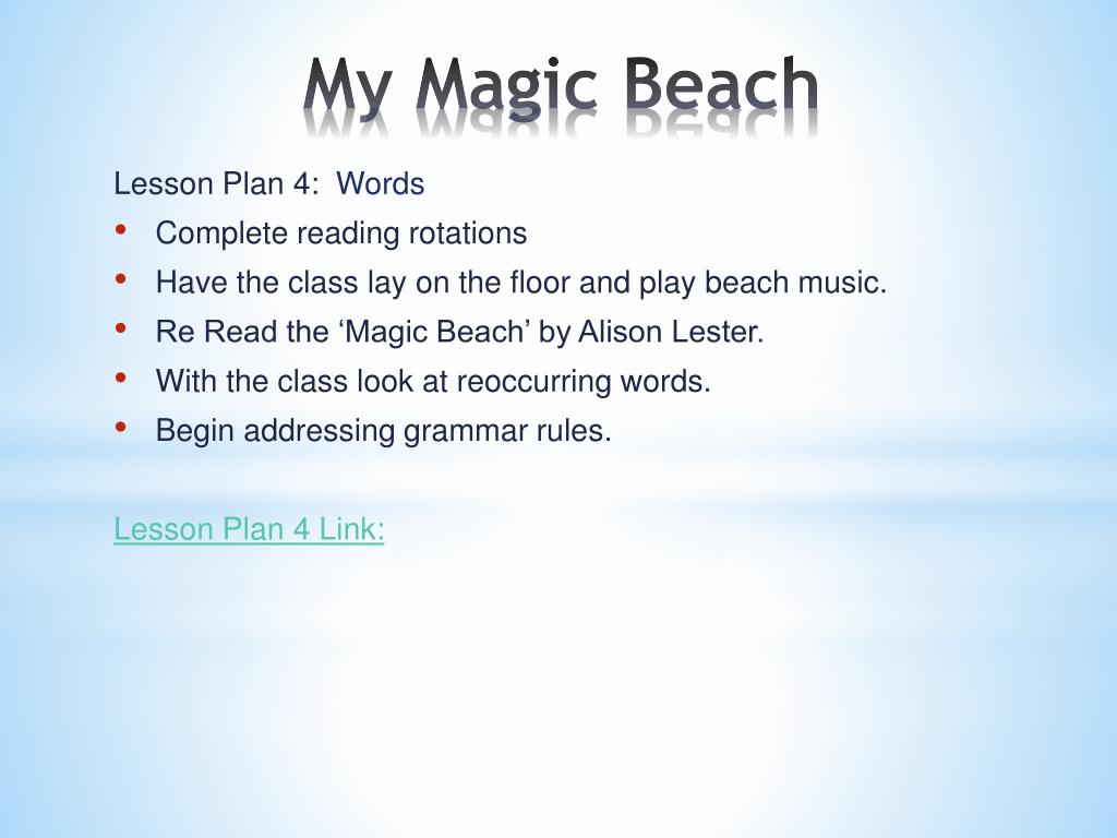 PPT - My magic Beach By Stacey Price_s251045_ECU204_Assignment 2 ...