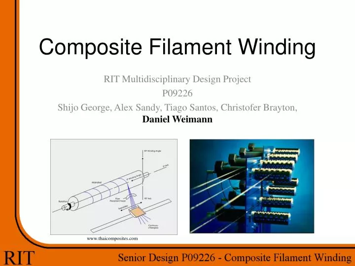 PPT - Composite Filament Winding PowerPoint Presentation, free download ...