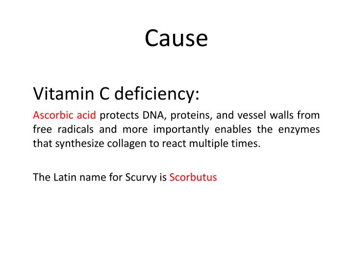 PPT - Scurvy PowerPoint Presentation - ID:2449620