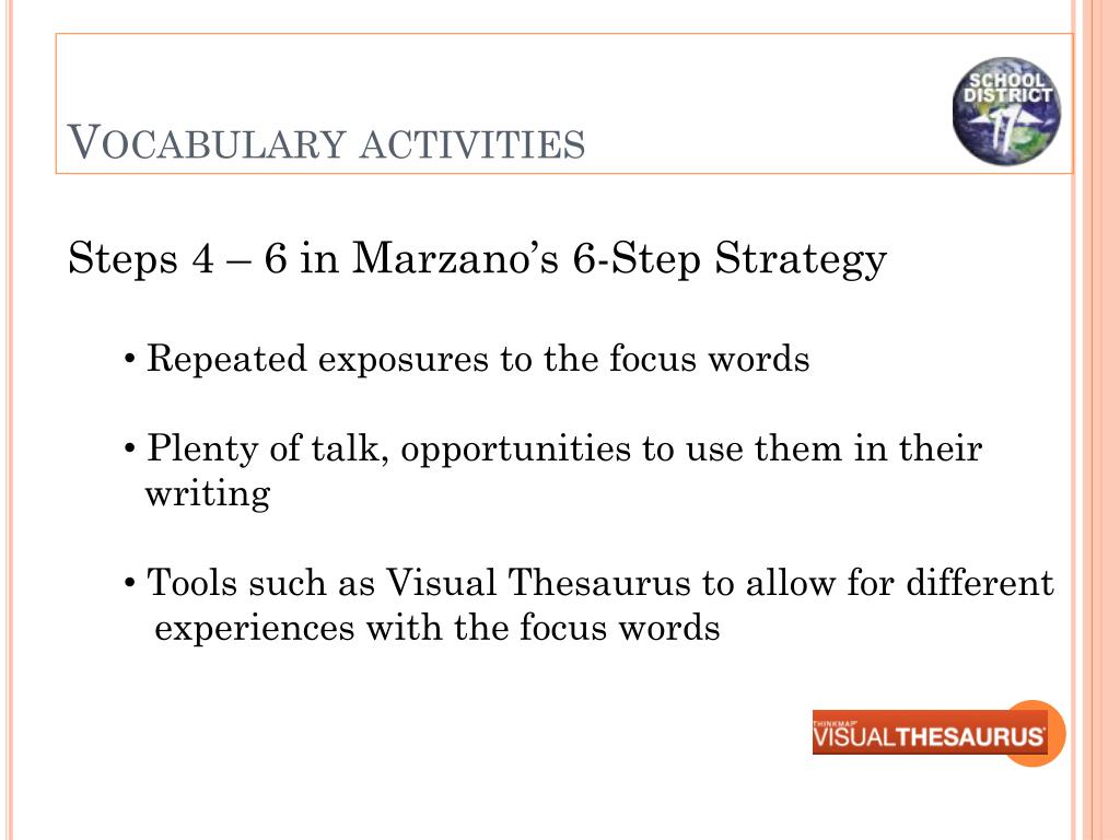 PPT - Academic Vocabulary & 21st Century Tools: From District-wide ...