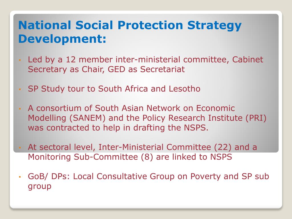 PPT - Social Protection Momentum in Bangladesh PowerPoint Presentation ...