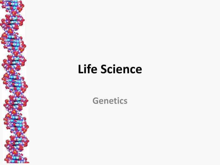 PPT - Life Science PowerPoint Presentation, free download - ID:2450183