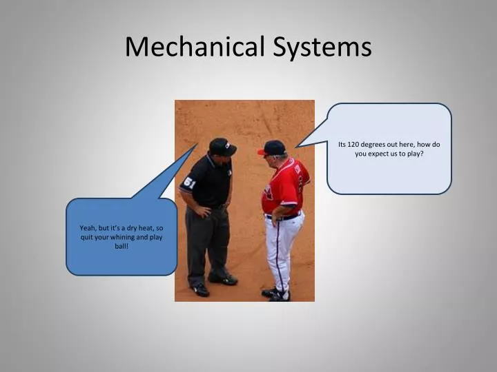 PPT - Mechanical Systems PowerPoint Presentation, free download - ID ...
