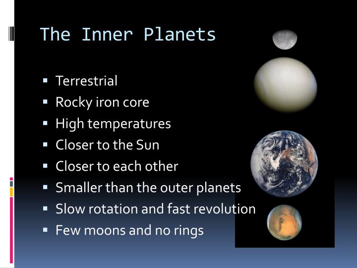 PPT - The Inner and Outer Planets PowerPoint Presentation - ID:2451025