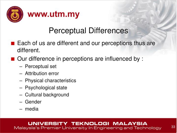 PPT - Perception and Communication PowerPoint Presentation - ID:2451492