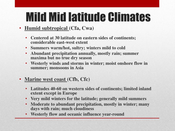 PPT - Climatic Zones and Types PowerPoint Presentation - ID:2452241