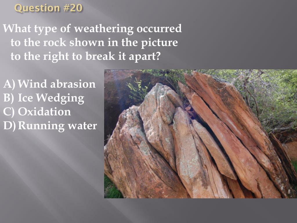 PPT - Rocks, Weathering, and Erosion Makeup Test PowerPoint ...
