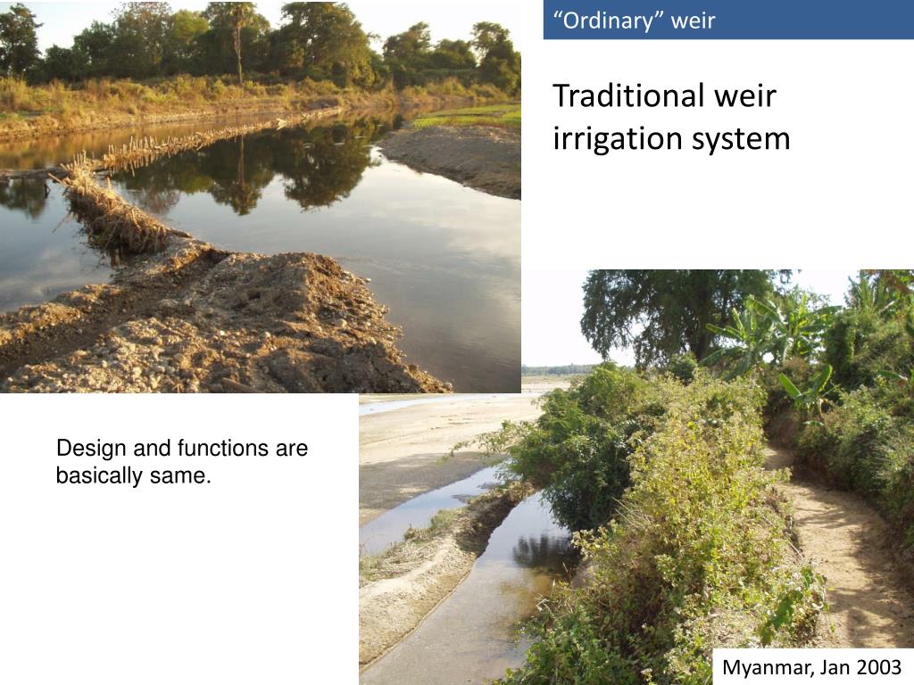 PPT - Thamnop Irrigation and Natural Hydrology in Northeast Thailand ...