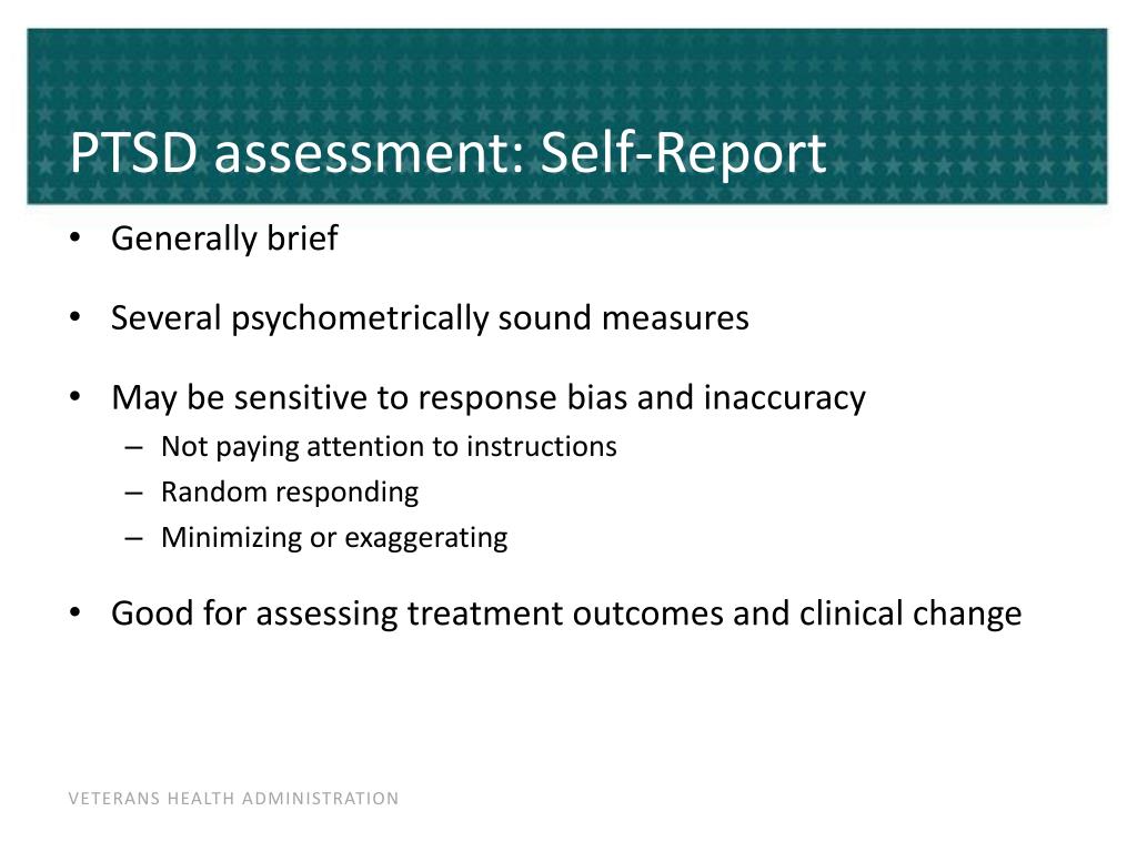 PPT - Posttraumatic Stress Disorder (PTSD) Assessment PowerPoint ...