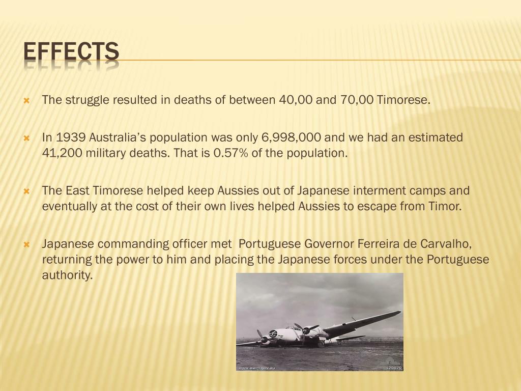 PPT - Japanese invasion of east timor Mark berezdecky and thomas ...