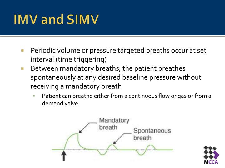 PPT - Synchronized Intermittent Mandatory Ventilation: SIMV PowerPoint ...