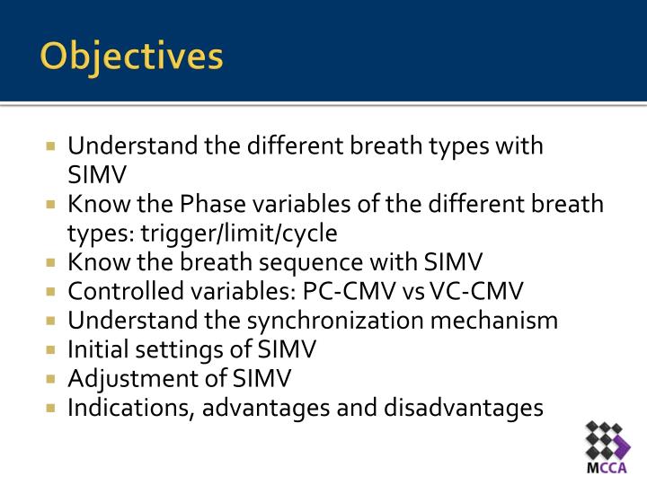 PPT - Synchronized Intermittent Mandatory Ventilation: SIMV PowerPoint ...