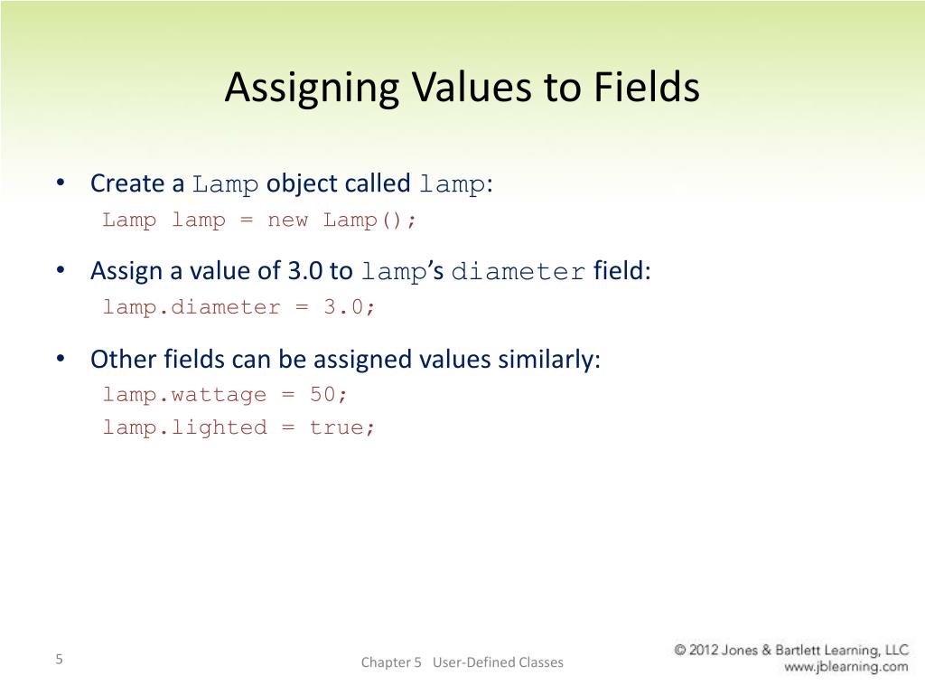 PPT - Chapter 5 User-Defined Classes PowerPoint Presentation, free ...