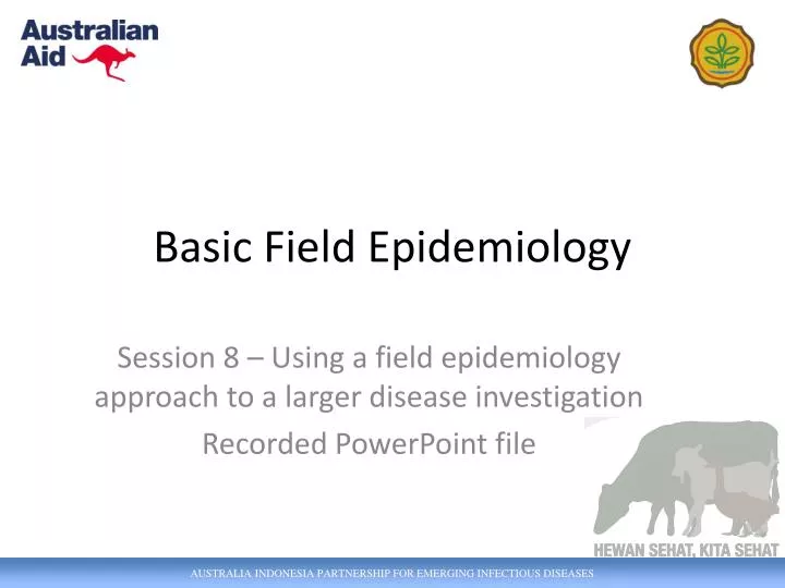 PPT - Basic Field Epidemiology PowerPoint Presentation, free download ...