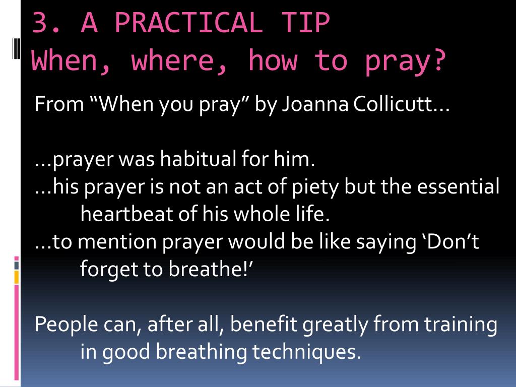 PPT - A people devoted to... ...PRAYER (Launching ‘BREATHE’, our season ...