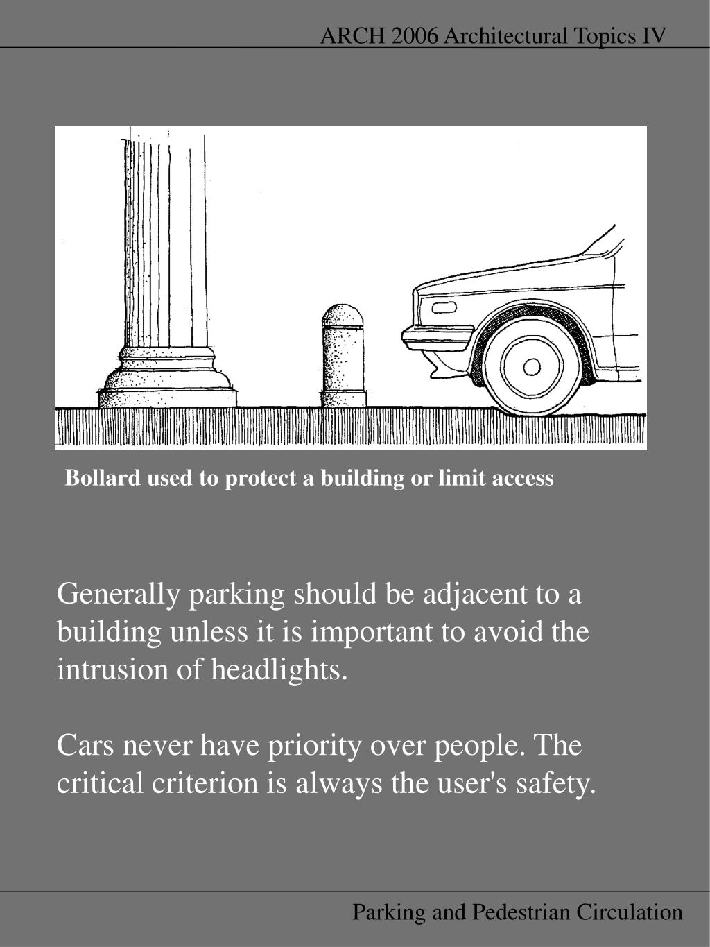 PPT - Parking Stall Dimensions Typical parking space: 9 ft x 18 ft to ...