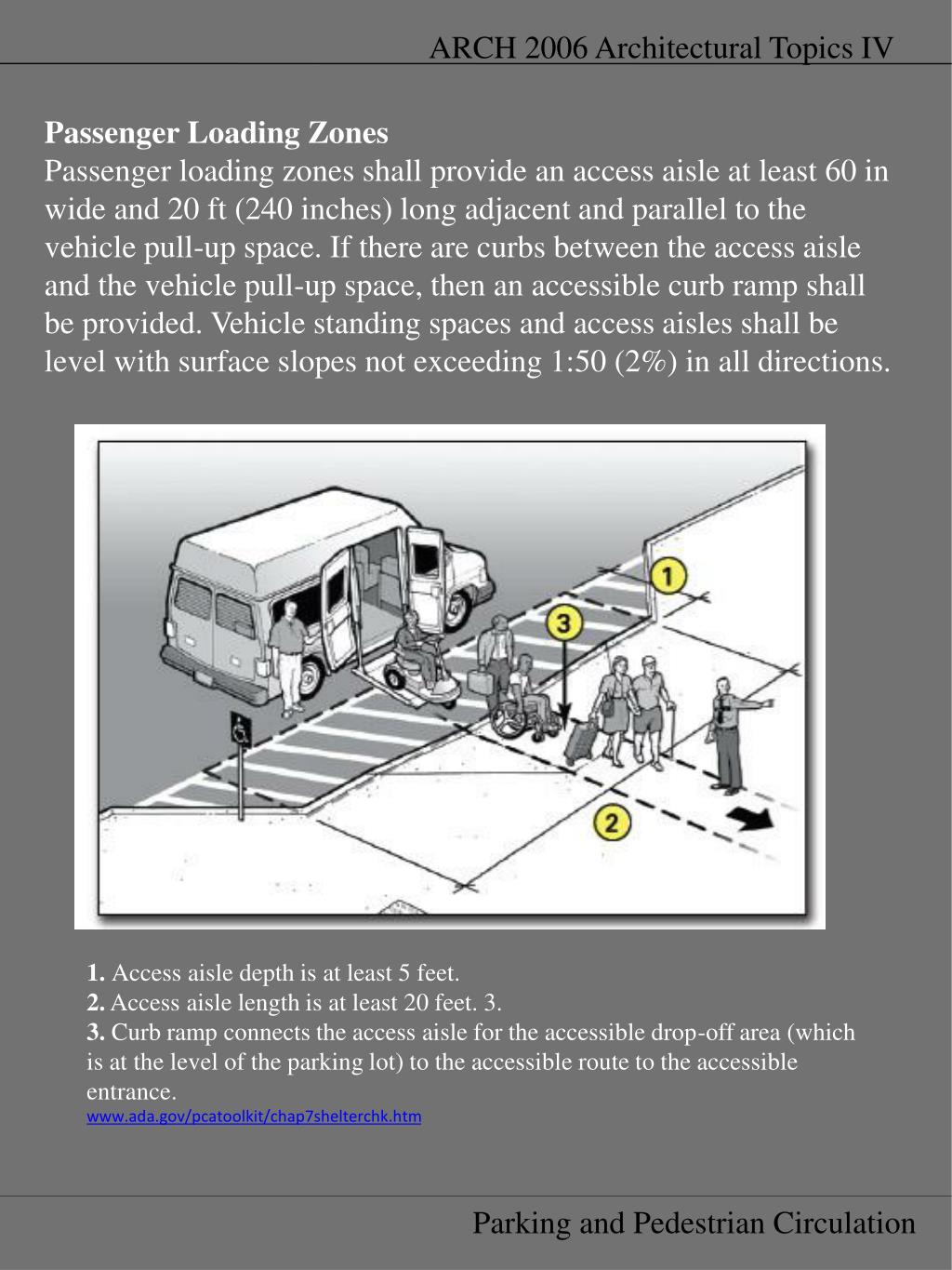 PPT - Parking Stall Dimensions Typical parking space: 9 ft x 18 ft to ...
