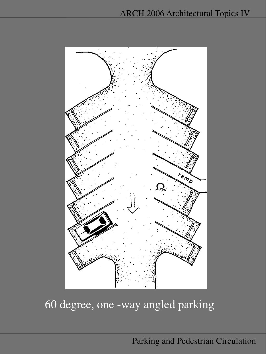PPT - Parking Stall Dimensions Typical parking space: 9 ft x 18 ft to ...