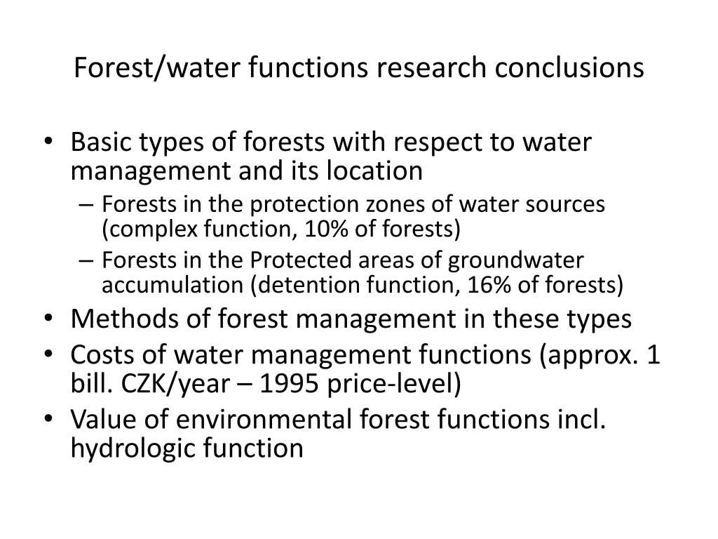 PPT - Forests and Water in the heart of Europe ( Czech Republic ...