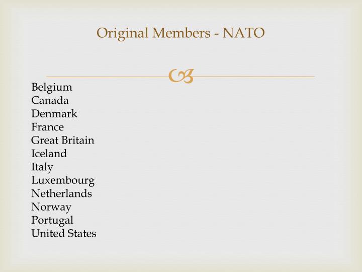 PPT - NATO and the Warsaw Pact PowerPoint Presentation - ID:2455143