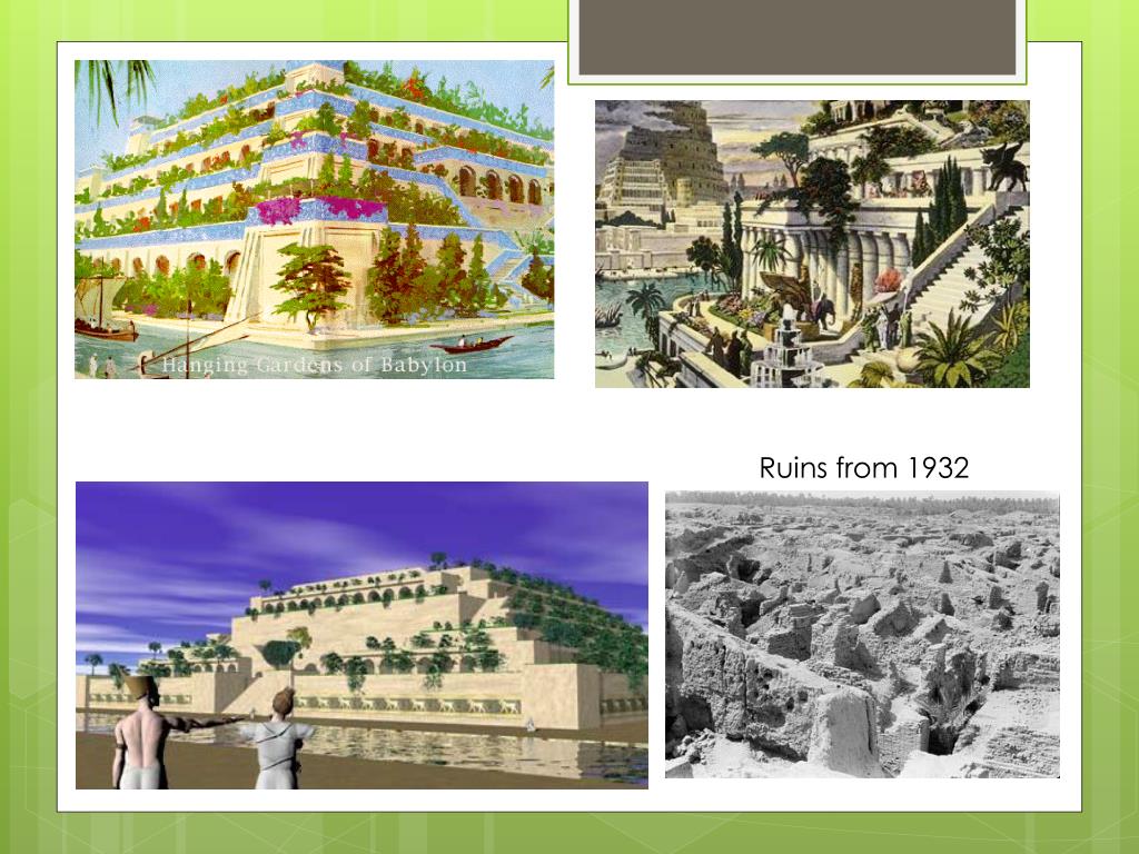 PPT - The Hanging Gardens of Babylon PowerPoint Presentation, free ...
