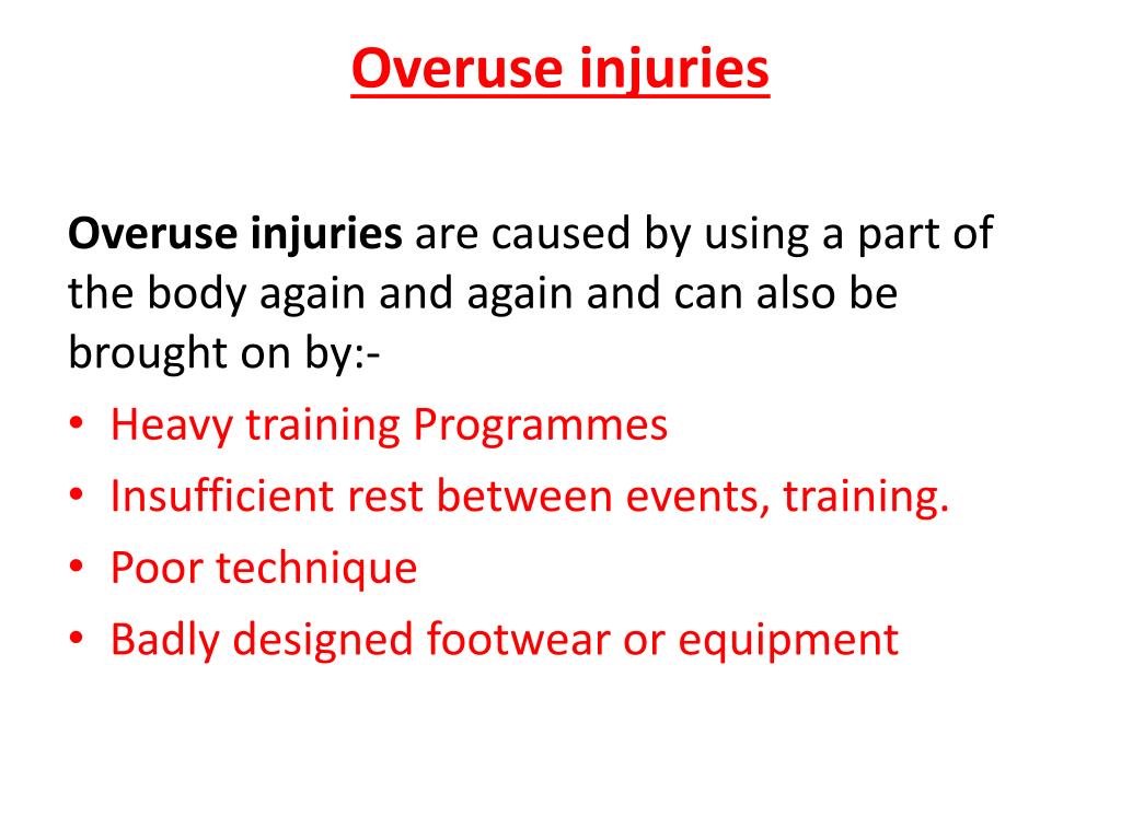 PPT - Year 11 GCSE PE Sports Injuries PowerPoint Presentation, free ...