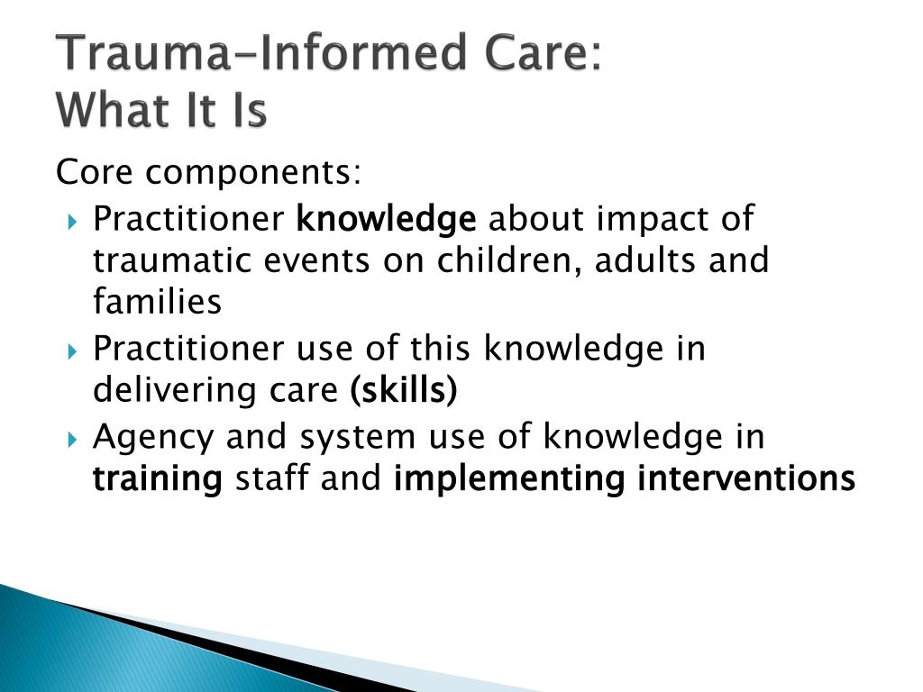 PPT - Stress, Trauma and Resilience: Trauma Informed Care Minnesota ...