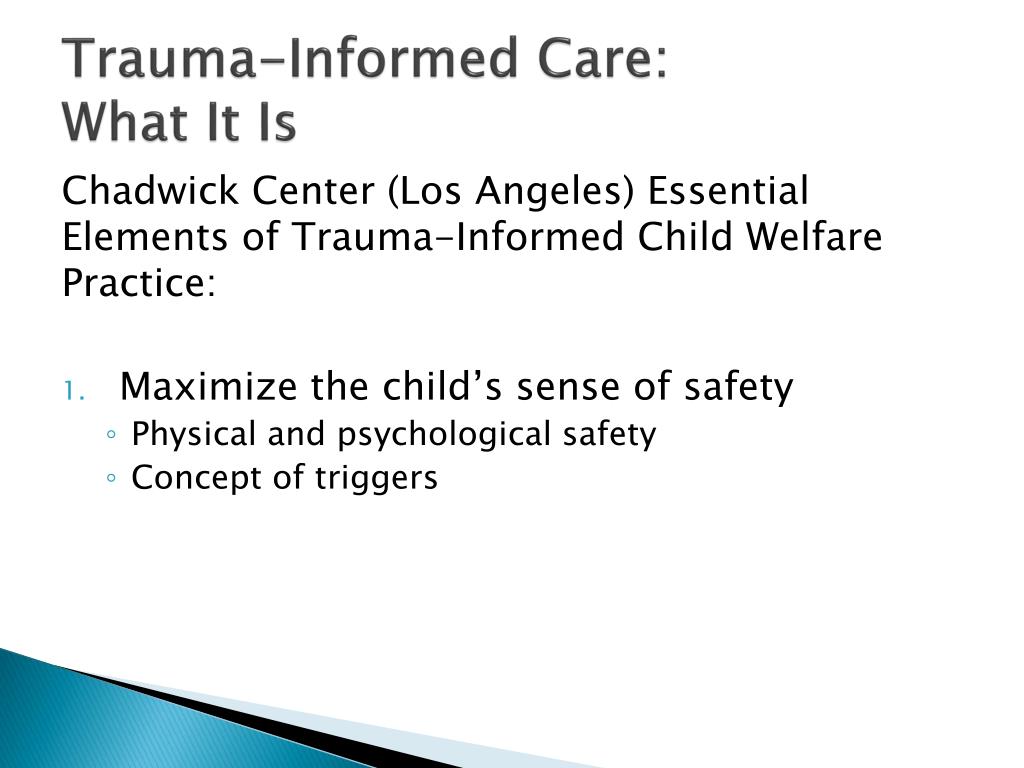 PPT - Stress, Trauma and Resilience: Trauma Informed Care Minnesota ...