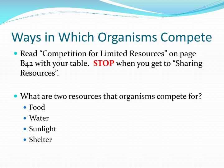 PPT - How do organisms compete and survive in an ecosystem? PowerPoint ...
