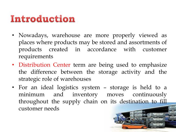 PPT - WAREHOUSE MANAGEMENT PowerPoint Presentation - ID:2456472