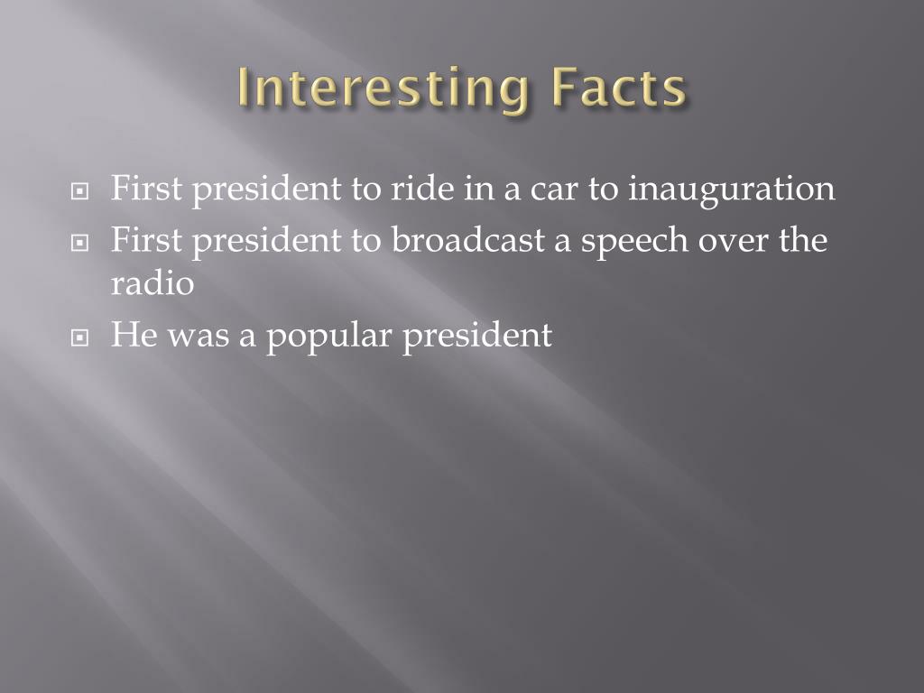 PPT - Warren G. Harding 29 President PowerPoint Presentation, free ...