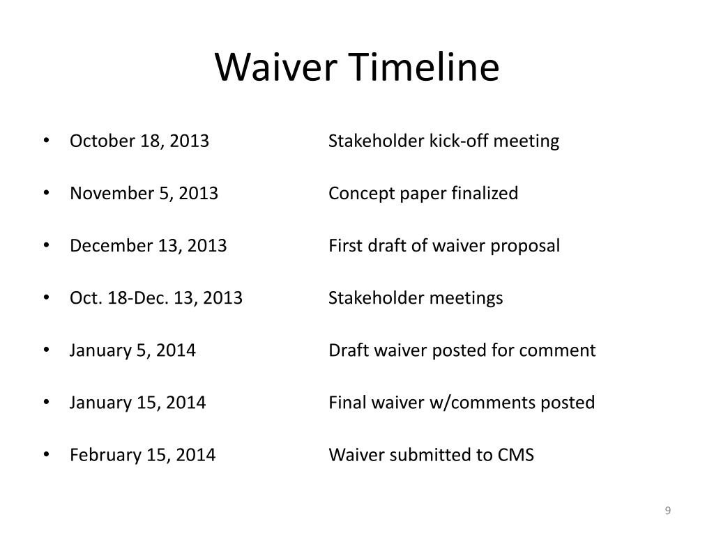 PPT - 1115 Waiver Kick-Off Meeting October 18, 2013 PowerPoint ...