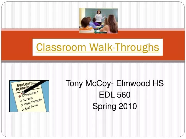 PPT - Classroom Walk- Throughs PowerPoint Presentation, free download ...