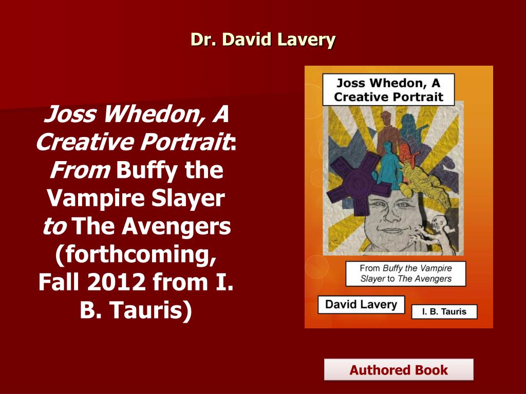 PPT - Dr. David Lavery Professor of English & Popular Culture Middle ...