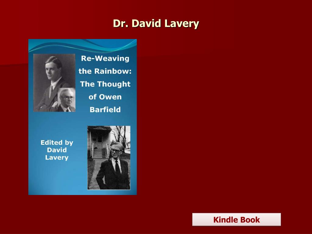 PPT - Dr. David Lavery Professor of English & Popular Culture Middle ...